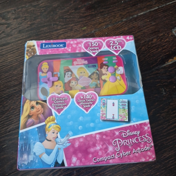 Disney | Other | Lexibook Disney Princess Cyber Arcade Pocket Game ...